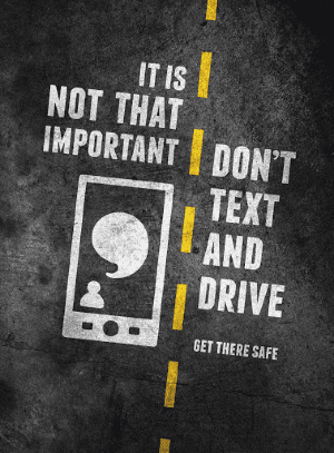 Kick the Bad Habit of Texting and Driving | cover it. olive™ it.